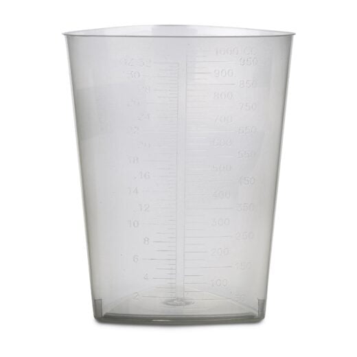 Graduated Container McKesson Triangular Polypropylene 1,000 mL (32 oz ...