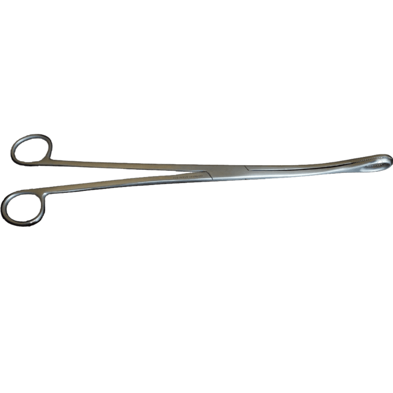 MedGyn 031145 Hern Kelly Placenta Forceps 12” – 19mm Serrated Jaws ...