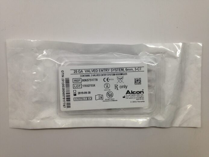 ALCON 25GA Valved Entry System 8065751778 | Health Supply 770 INC.