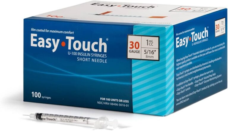 EasyTouch 25G x 1.5" Hypodermic Needle – Sterile Single Use