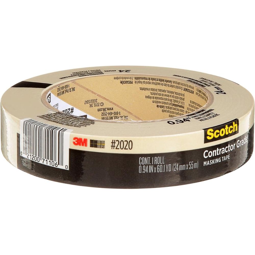 3M Masking Tape – Reliable and Easy-to-Use, 1 in x 60 yd, Tan | Health ...