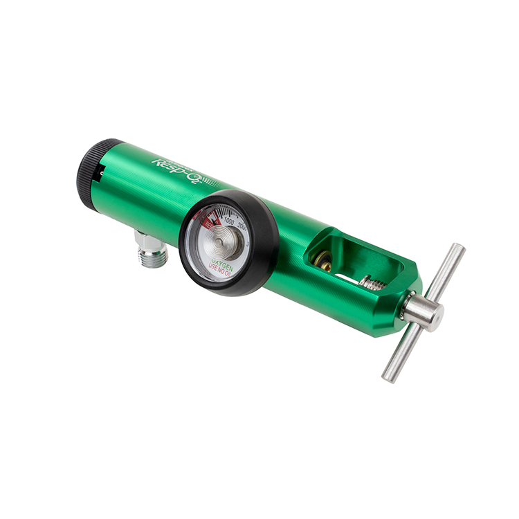 Dynarex 36359 CGA 870 Extended Oxygen Regulator - 0-15 LPM, 0-15 LPM ...