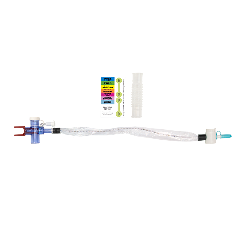 Dynarex Vortex 72 Closed Suction Endotracheal Catheter, T-Piece, 10 per ...
